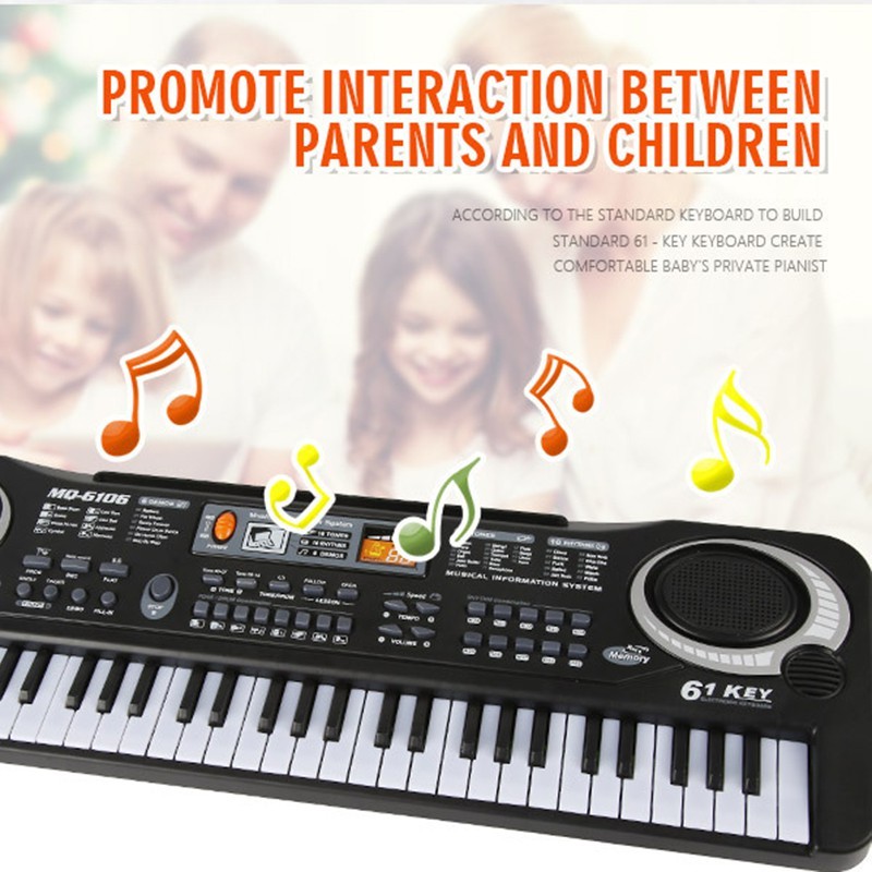 Piano Keyboard For Kids 61 keys Piano Interest Cultivation&Preschool ...
