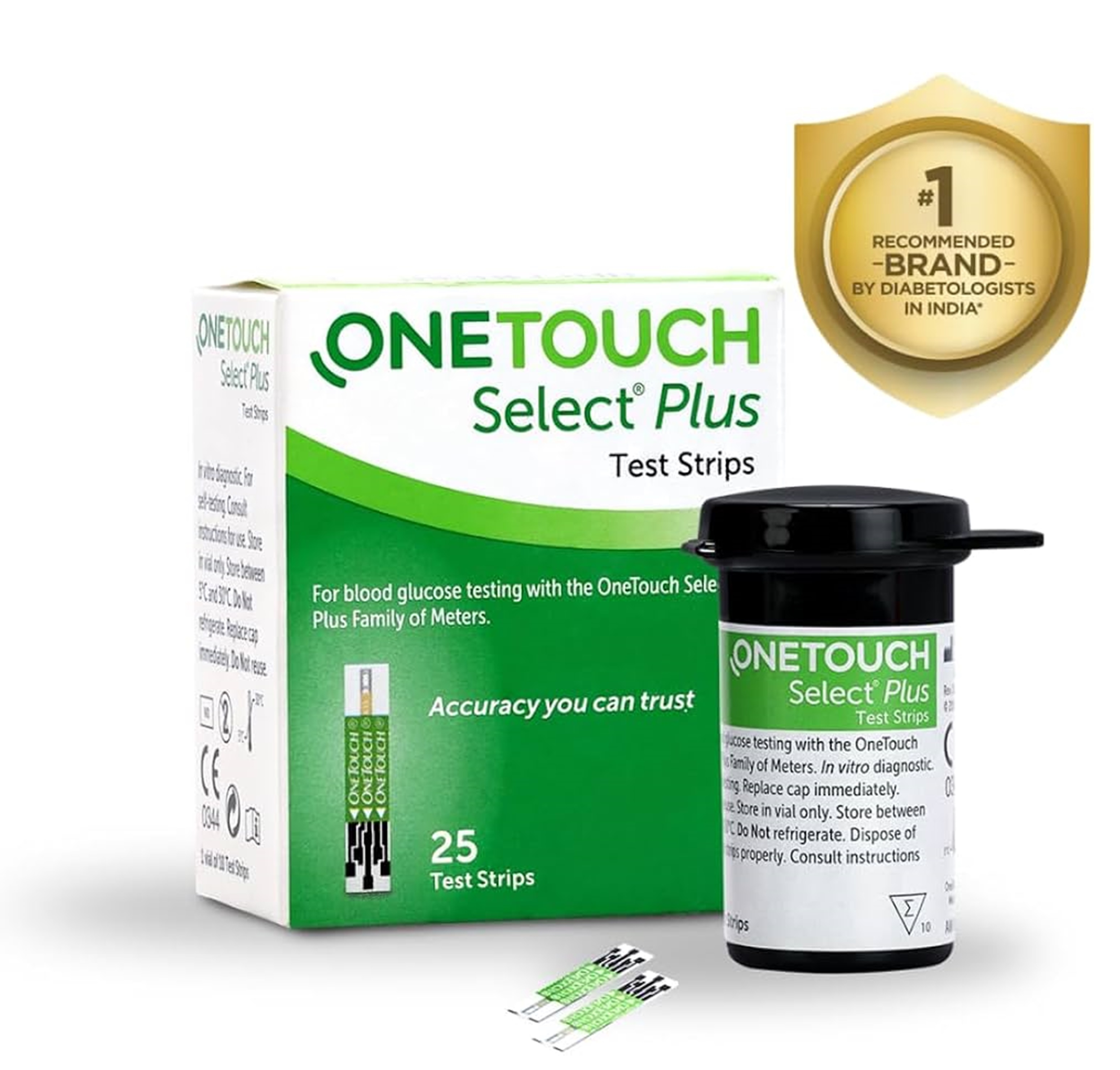 One Touch Select Plus Test Strips 25s or 50s or One Touch Select Plus ...