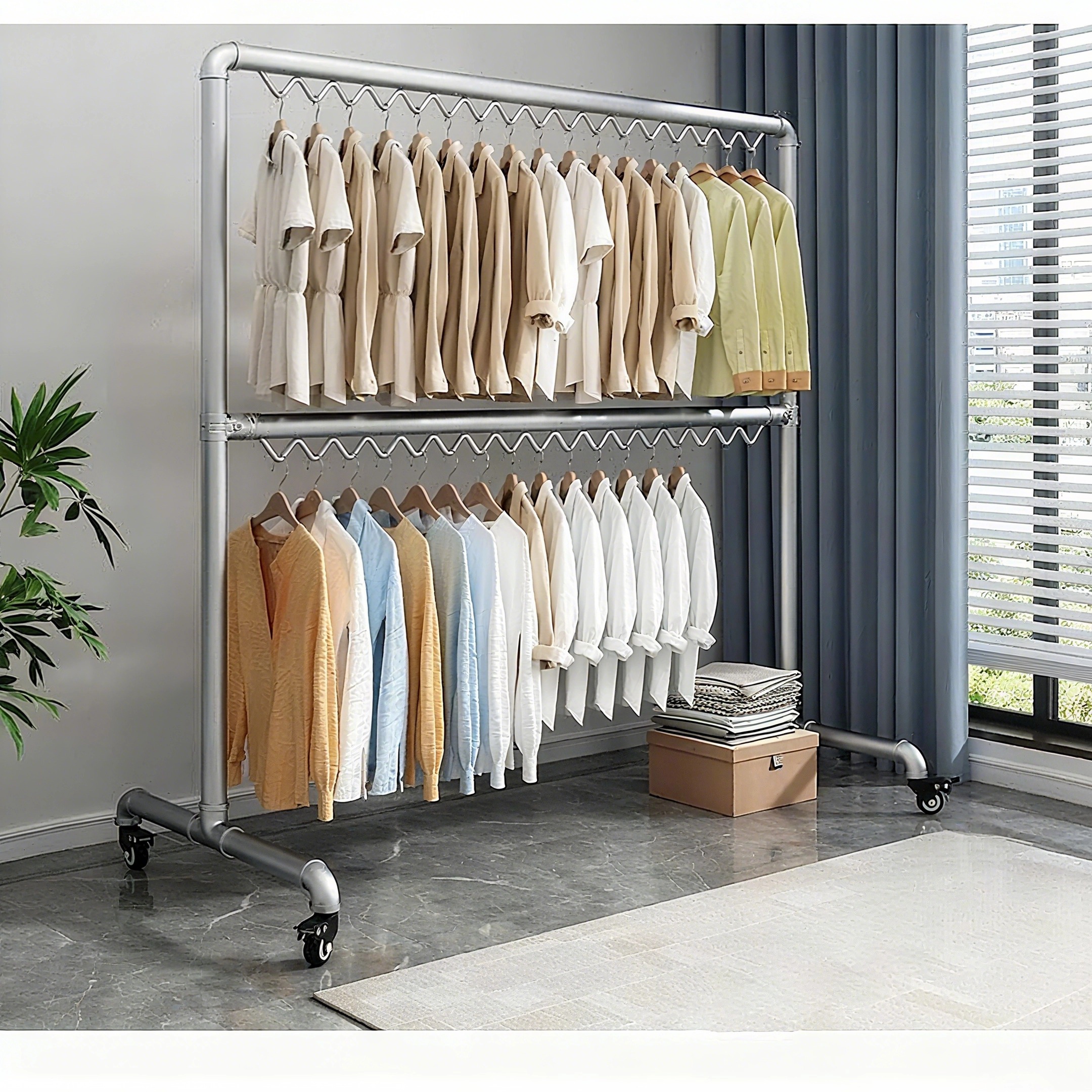 Sampayan Heavy Duty Drying Rack Clothes Rack Sampayan Stainless Hanger ...