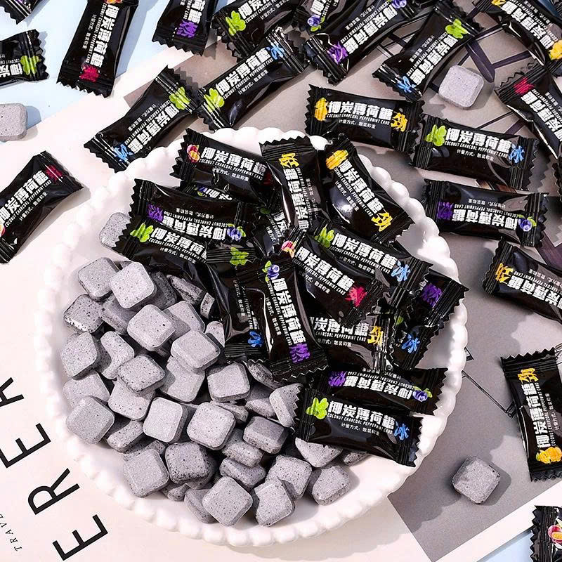 SUPER DISCOUNT - Mint Candy Charcoal fresh 50-100 Pieces Fruit Cool And ...