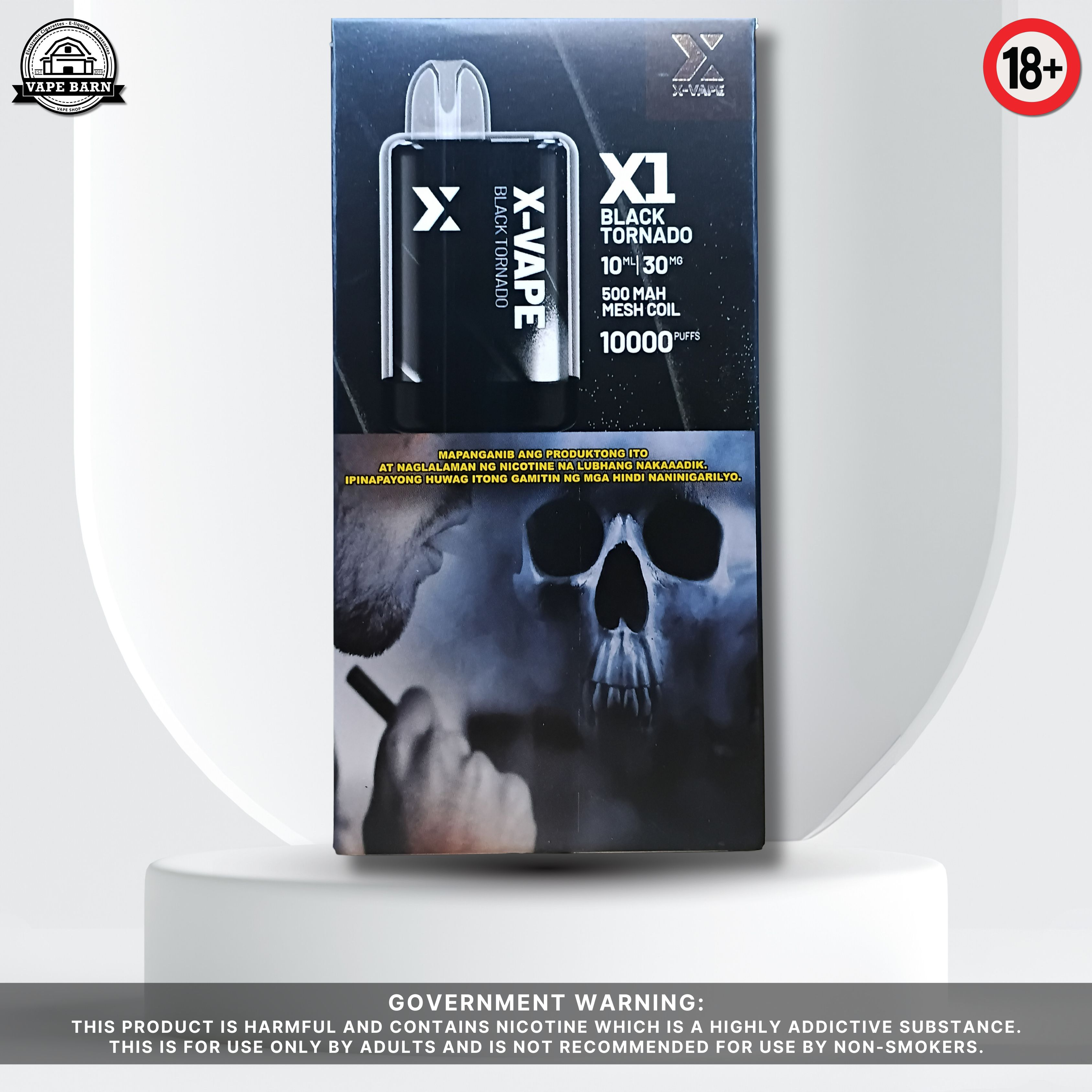 X-VAPE X1 3% 10000 Puffs Mesh Coil | Shopee Philippines