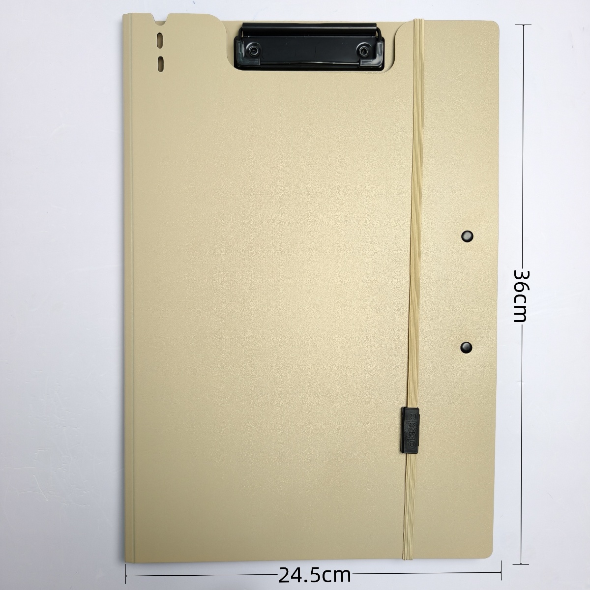 Long Clipboard with Cover Double Clip File Folder with Straps File ...