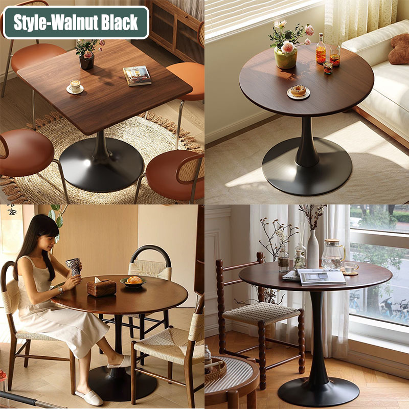 Tea table dining table small apartment table double table table and ...