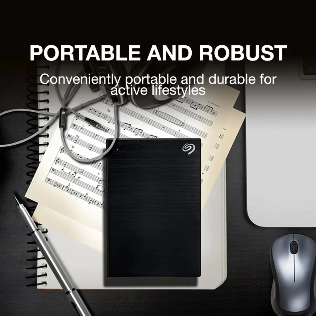 Seagate External Hard Drive 1TB 2TB For Mac and Windows Portable USB 3. ...