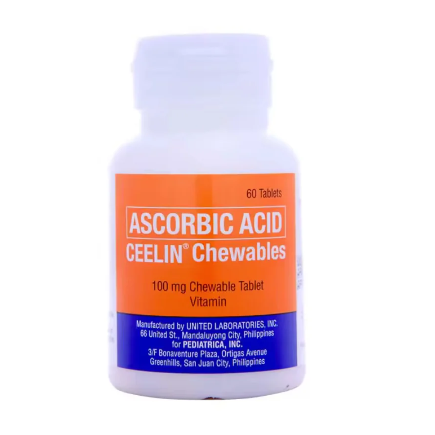 Ceelin Chewables (ASCORBIC ACID) AGES 2-12 60 TABLETS | Shopee Philippines