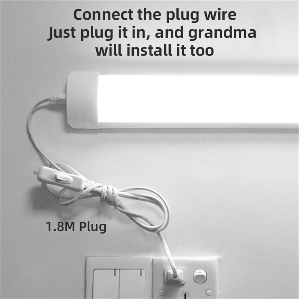 【COD】30/60CM Led Tube Light 220V Night Lights Under Cabinet Lights Wall ...