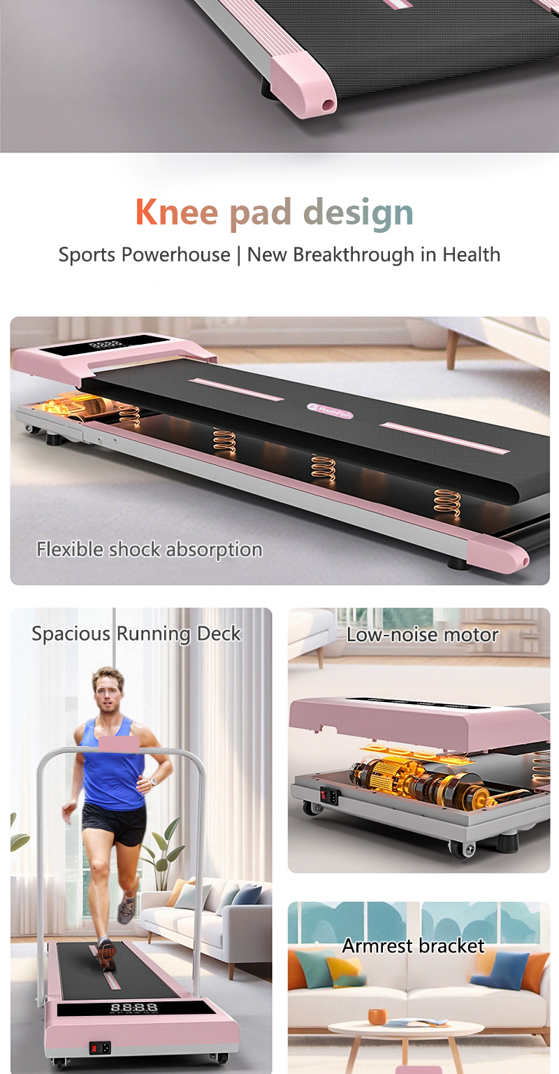 Flashfish Home treadmill electric stepper speed 1-10 km/h with LED ...
