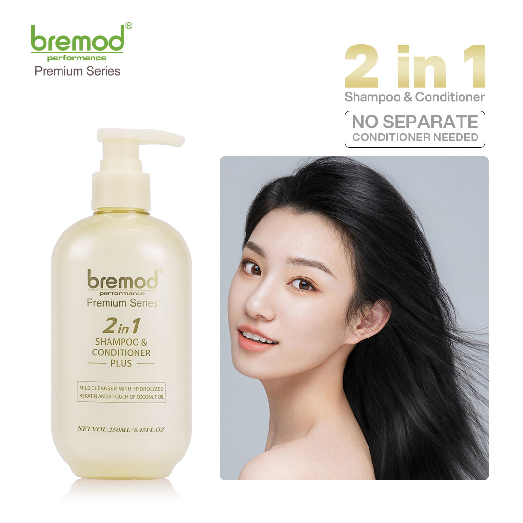 Bremod Premium Series 2 in 1 Shampoo & Conditioner Plus Oil Control ...