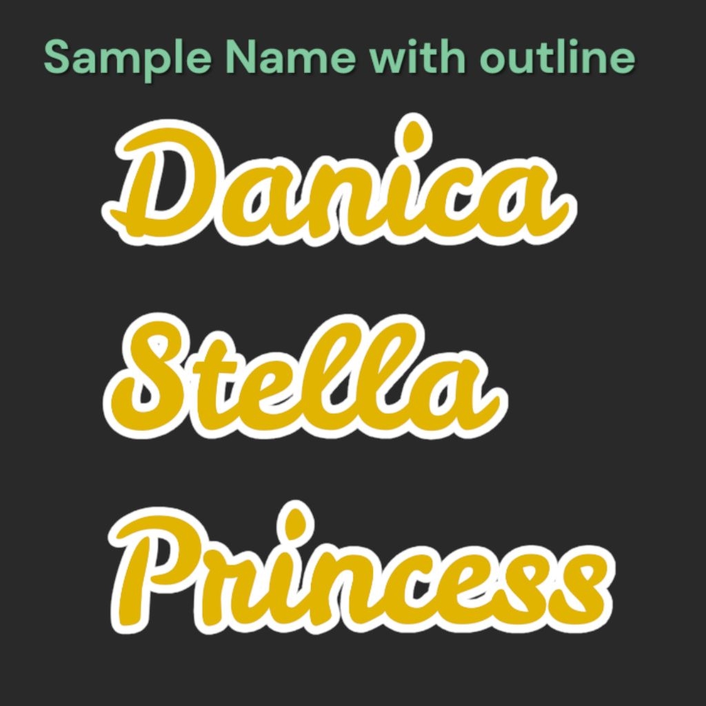 Name Cut outs Letter cut outs Back drops | Shopee Philippines