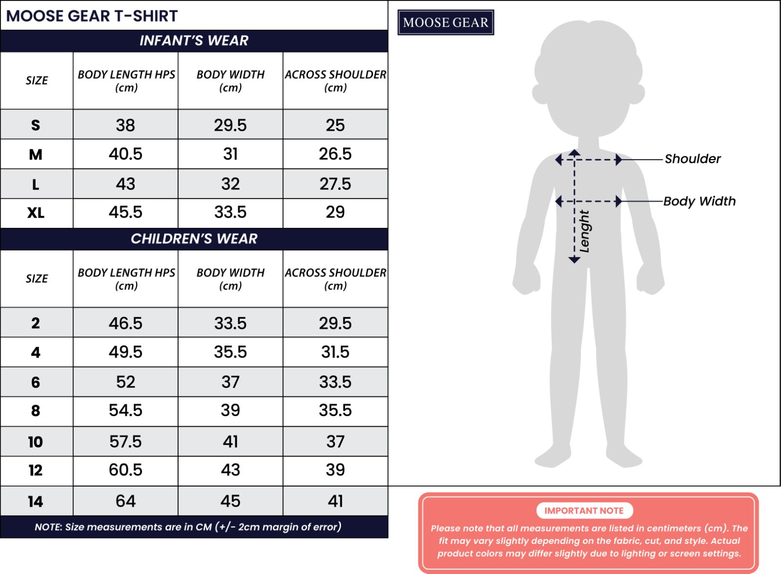 Moose Gear Ruby Red & Black Combi T-Shirt With Print Details (TS-P ...