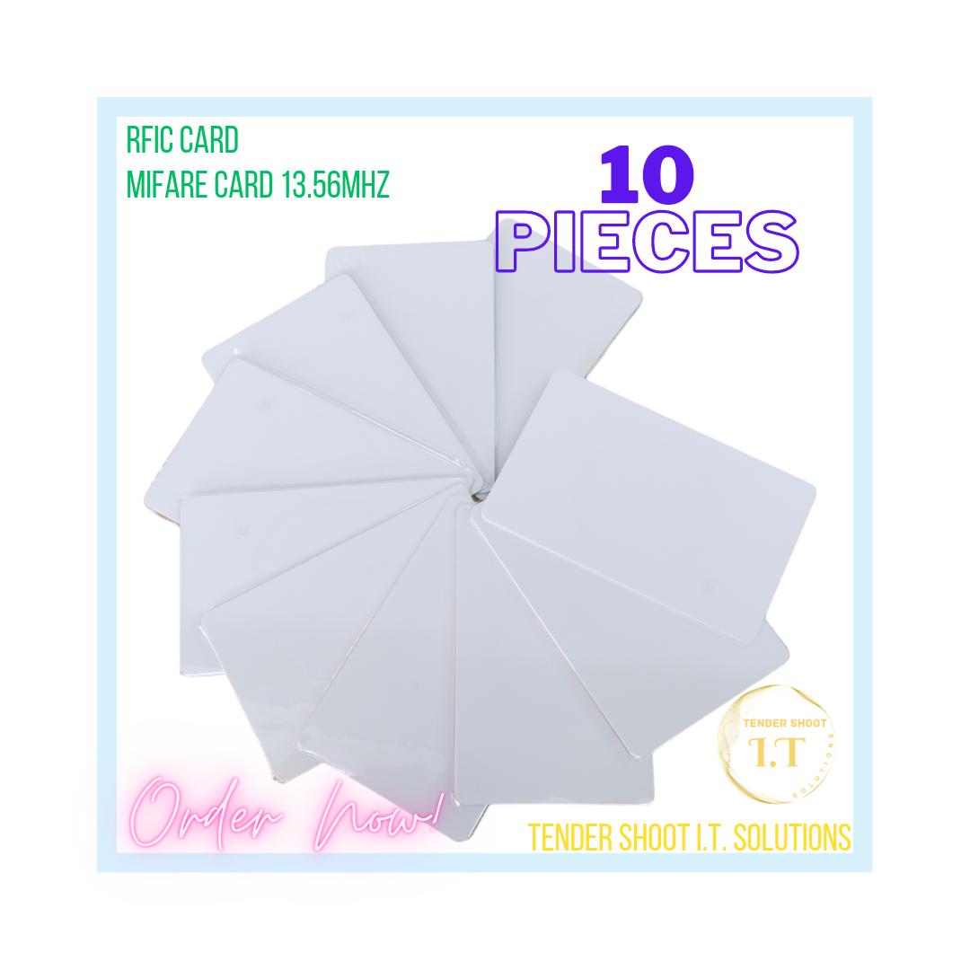 10 PIECES of RFID / RFIC Card - MIFARE Classic 1K 13.56MHz / Proximity ...