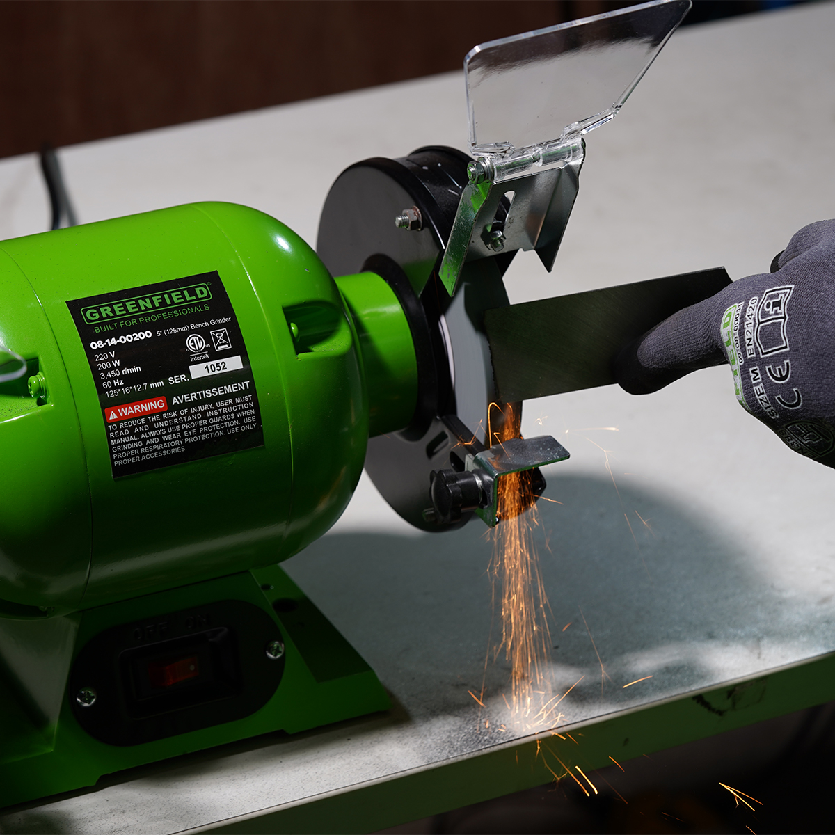 Greenfield Bench Grinder 5" 200W - Power Tools | Shopee Philippines