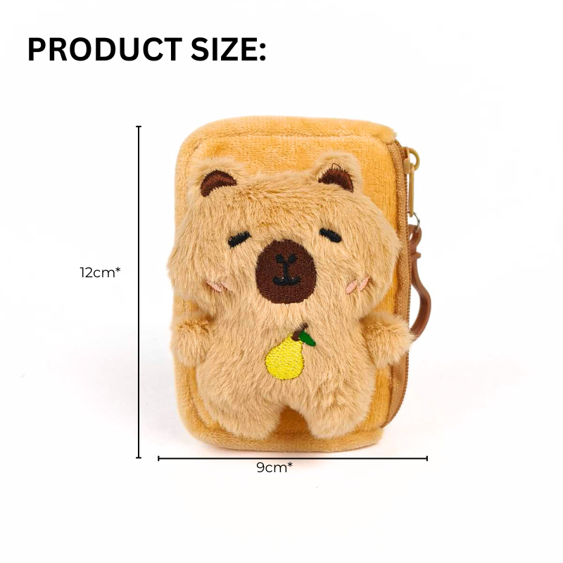 JOLEX Cute Coin Purse Keychain Cotton Coin Puse Cute Dolls Fluffy Key ...