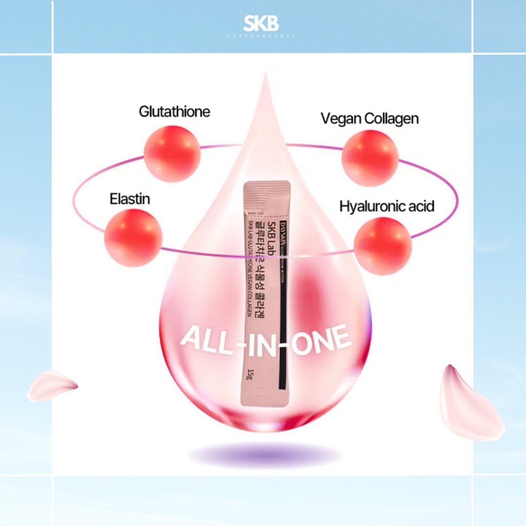 SKB LAB Glutathione Vegan Collagen 15g x 14pcs | Shopee Philippines