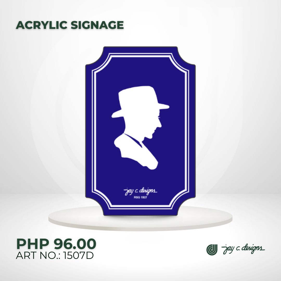 Acrylic Sign Male Signage - Jay C. Designs - 1507 | Shopee Philippines