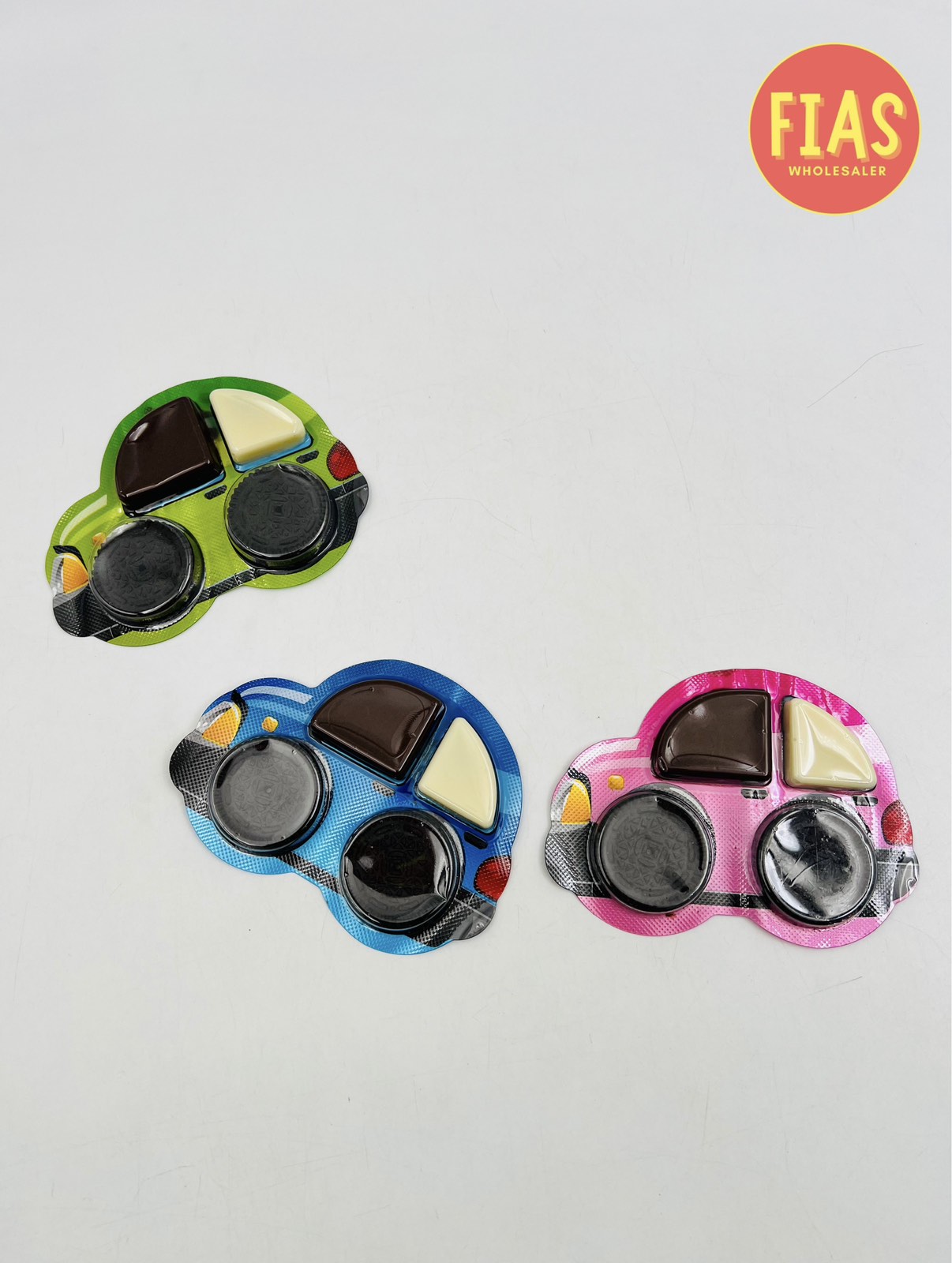 30 pcs Tuk-Tuk Car Chocolate Biscuits Wholesale Paninda | Shopee ...
