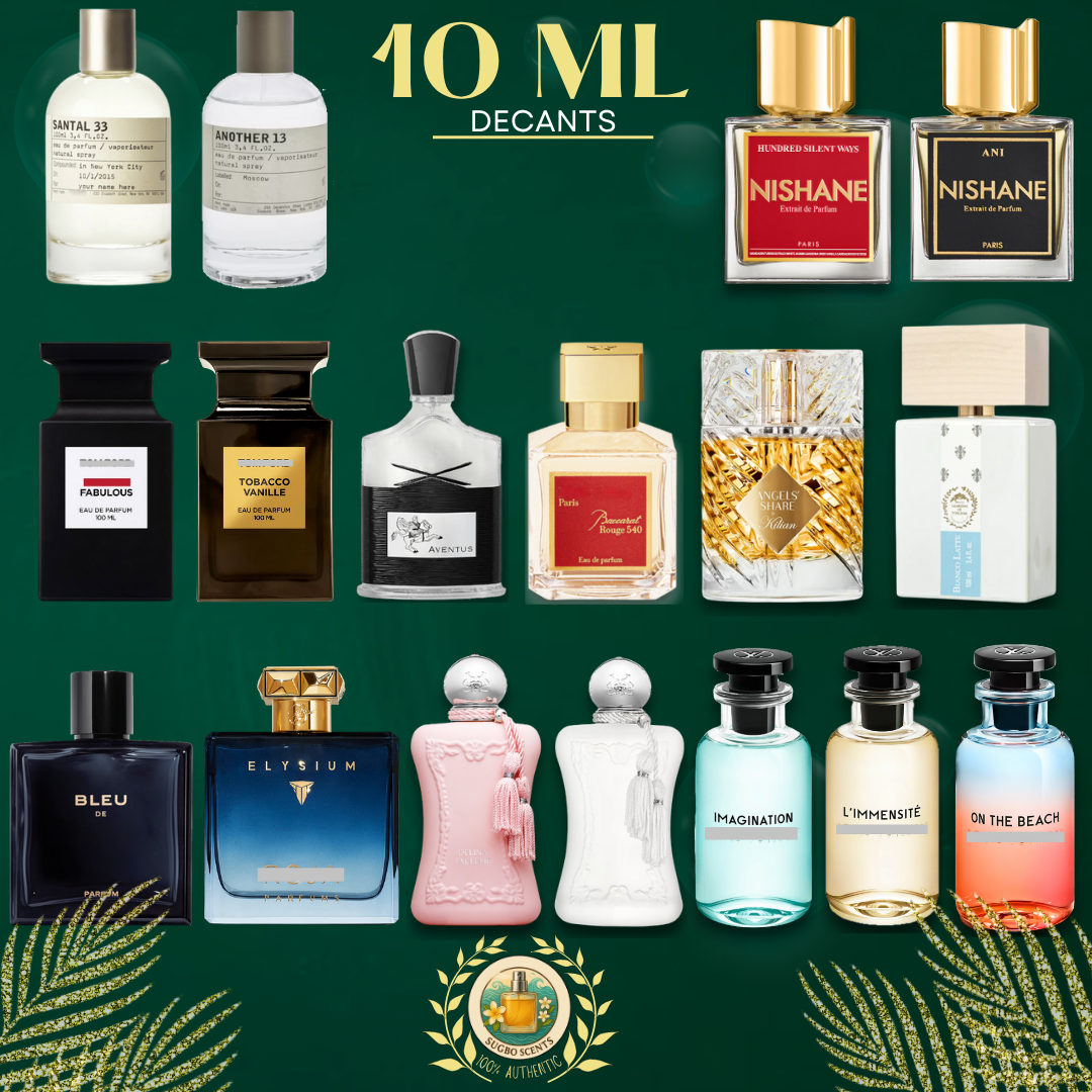 10 ML PERFUME DECANTS | Shopee Philippines