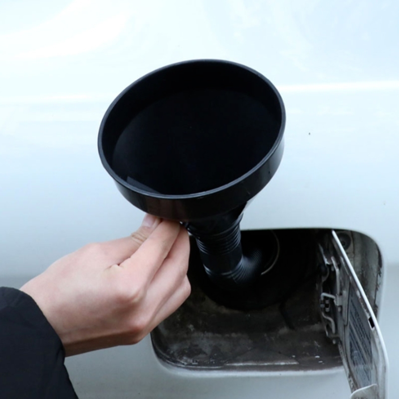Universal 2-in-1 Plastic Fuel Funnel with Extended Filter for Cars ...