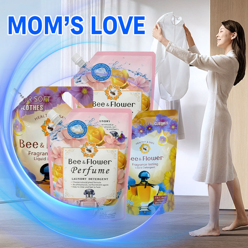 BEE＆FLOWER 2000ML Laundry Detergent Liquid 100% DEEP CLEANING With Long ...