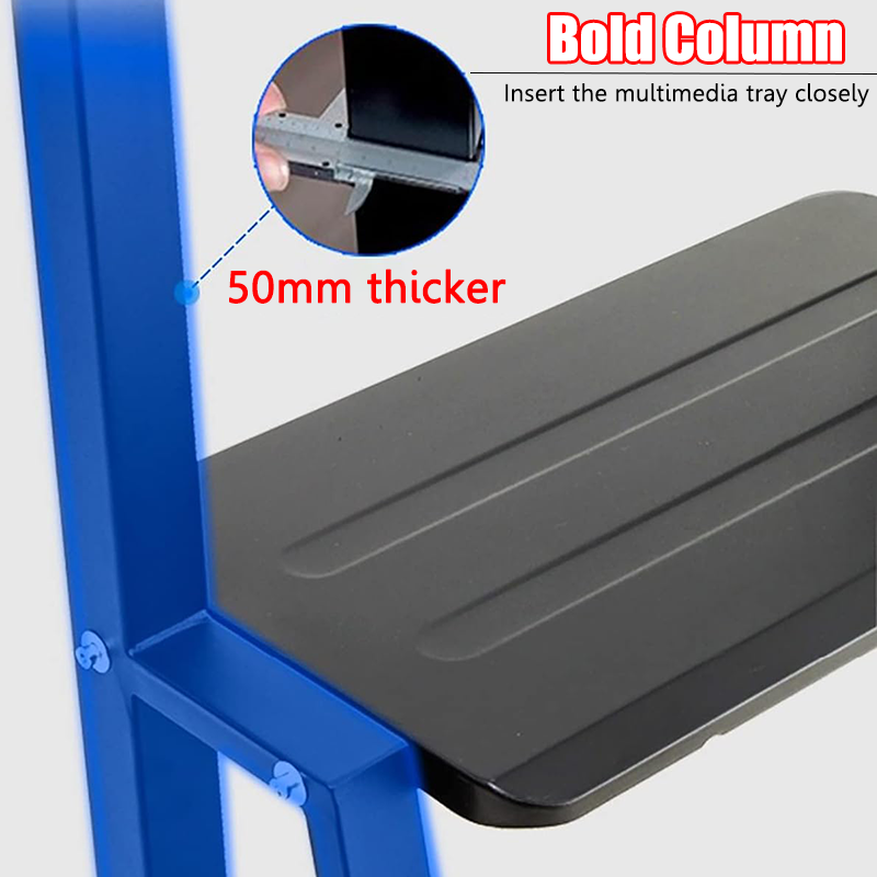 【COD】Mobile TV Stand Height Adjustable Universal 32-75 Inch TV Stand ...