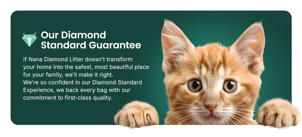 NanaPro Diamond Cat Litter 1 PACK 10L (BABY POWDER) Fast Clumping ...
