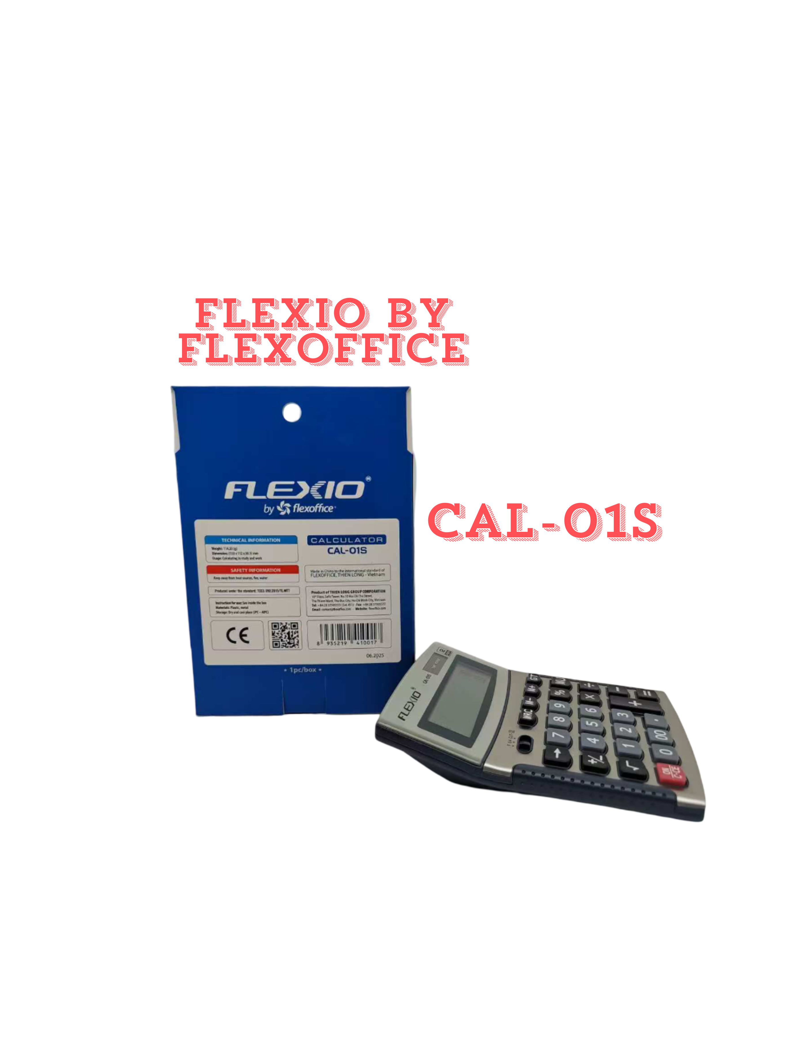 FlexOffice Calculator- FLEXIO CAL-O1S 12 Digits | Shopee Philippines