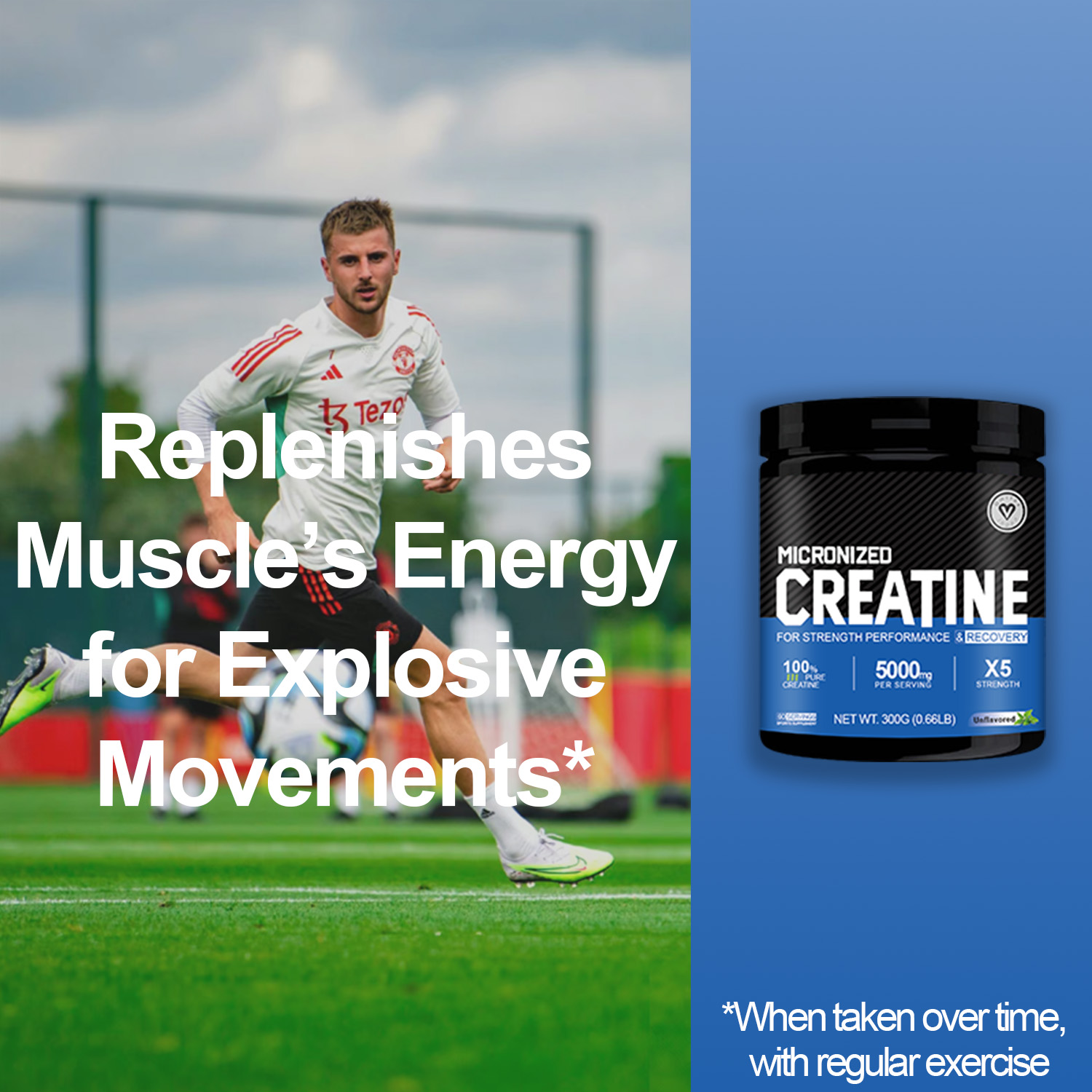 Omilay Genuine 100% Creatine Powder Potent Creatine Monohydrate ...