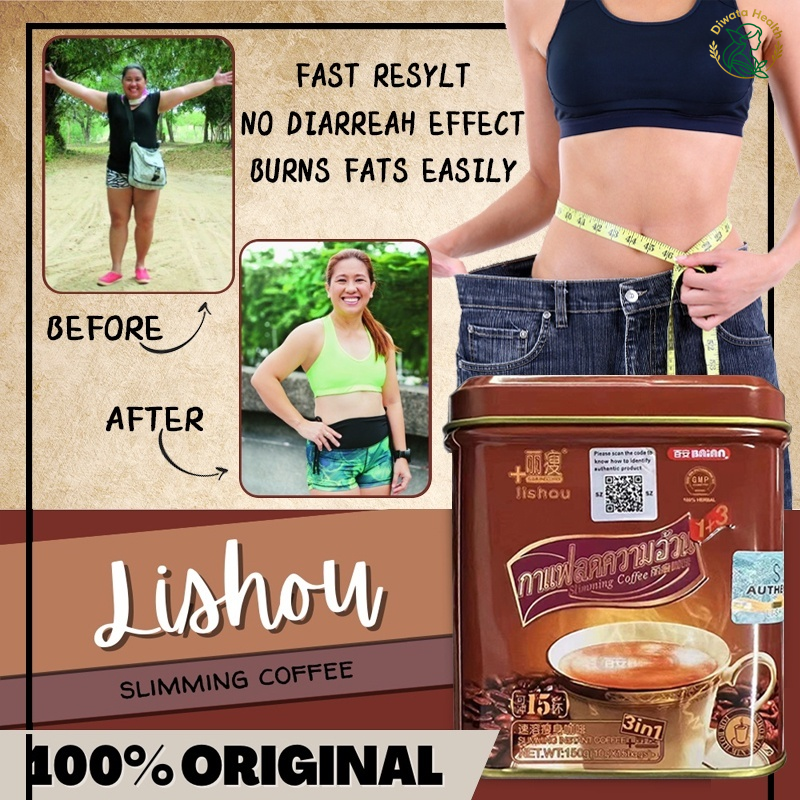Lishou Slimming Coffee 3 in 1 | Natural Herbal Appetite Suppressant for ...