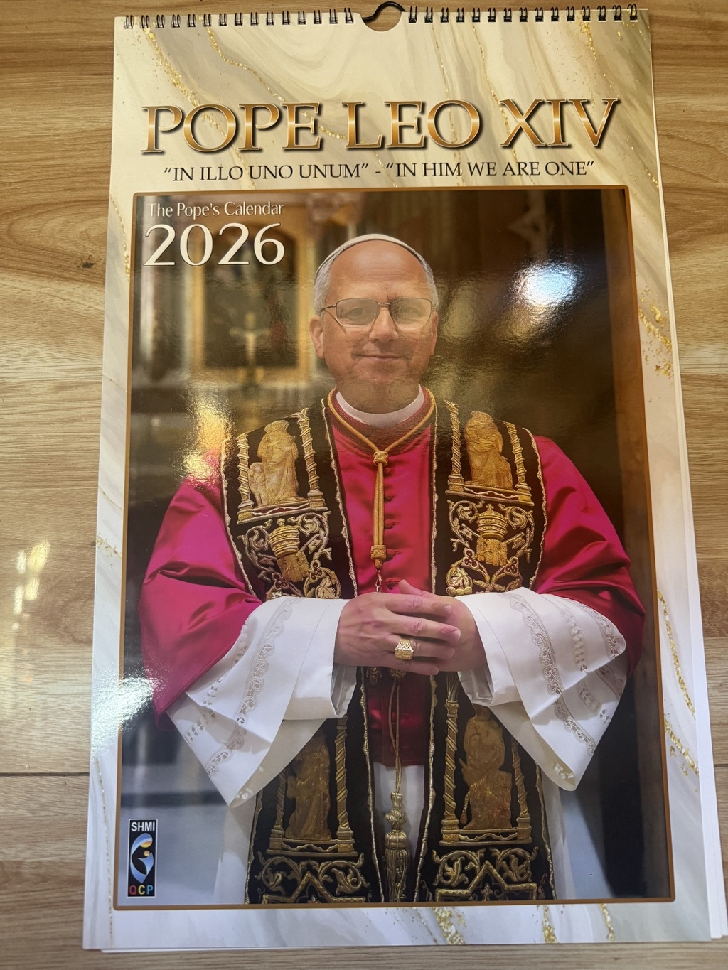 The POPE’s Calendar 2026 Wall Calendar 11.2 x 18.5 inches Featuring ...