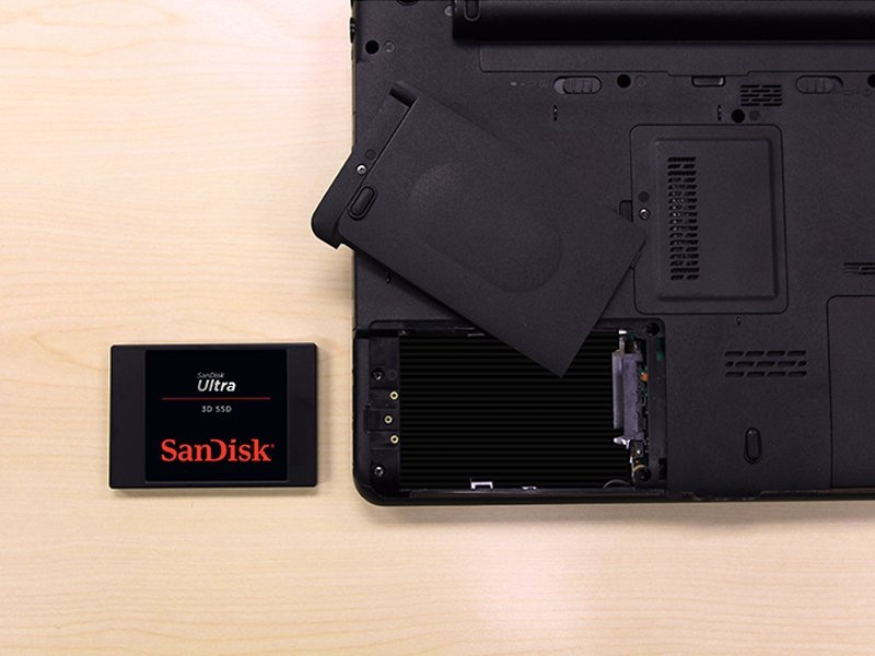 SanDisk Ultar 3D SSD Original (500GB 1TB 2TB) SATA III 3D NAND Internal ...