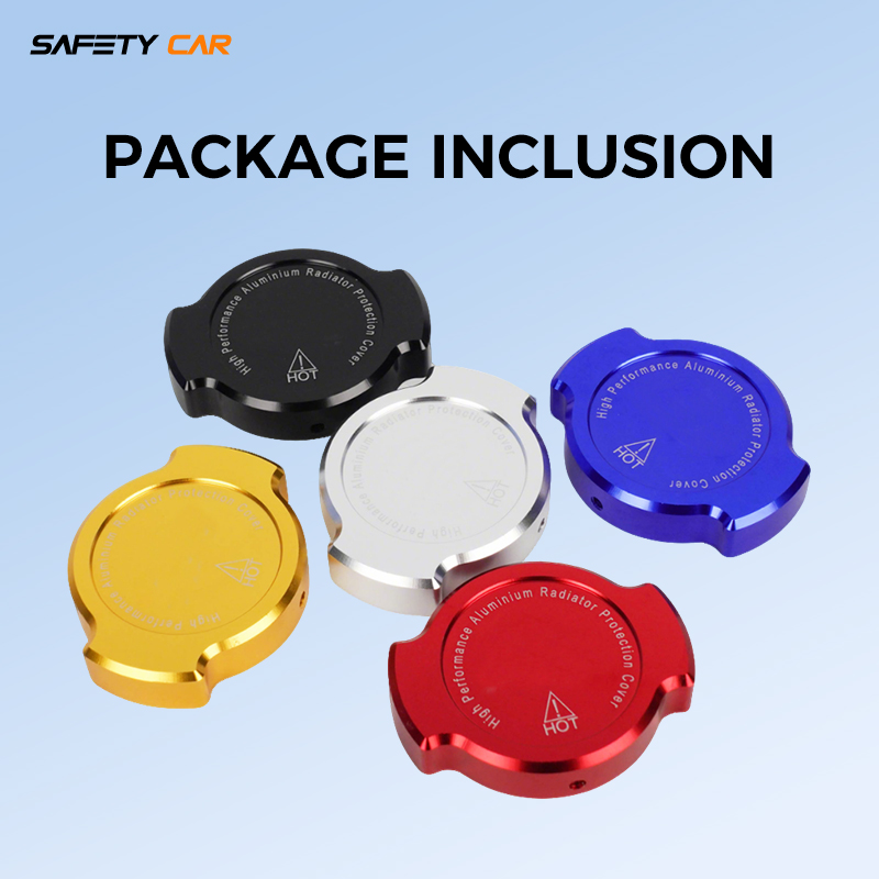 Radiator Cap Cover Full CNC Universal For Motorcycle Water Tank Cover ...