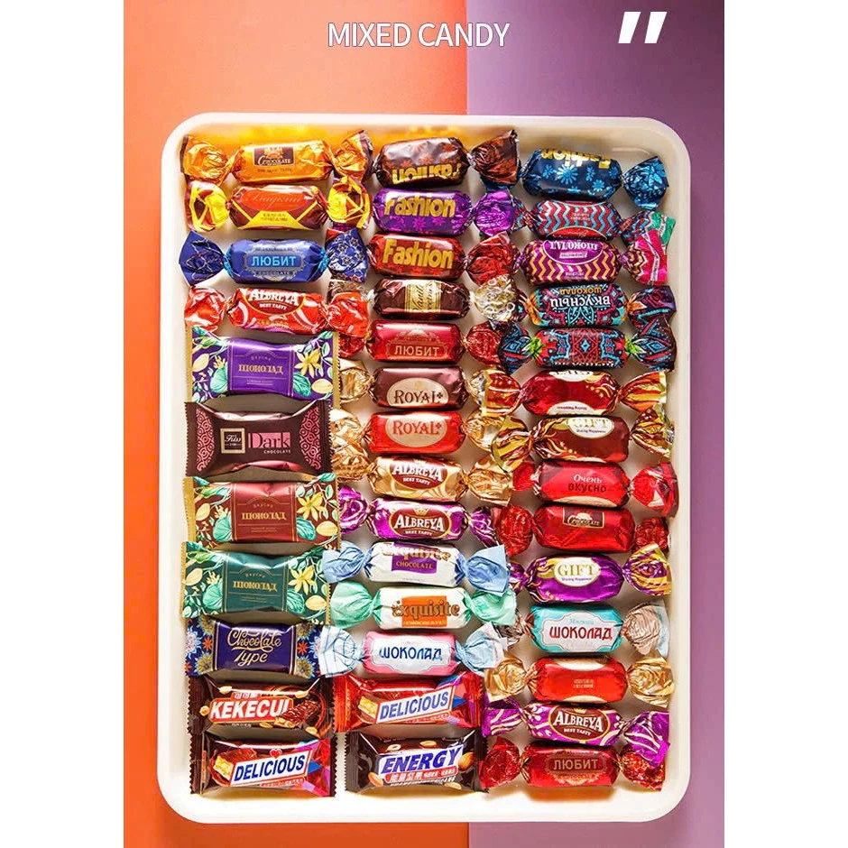 (BUY 1 GET 1) 500G MIXED ASSORTED CHOCOLATES From Russian | Snack ...