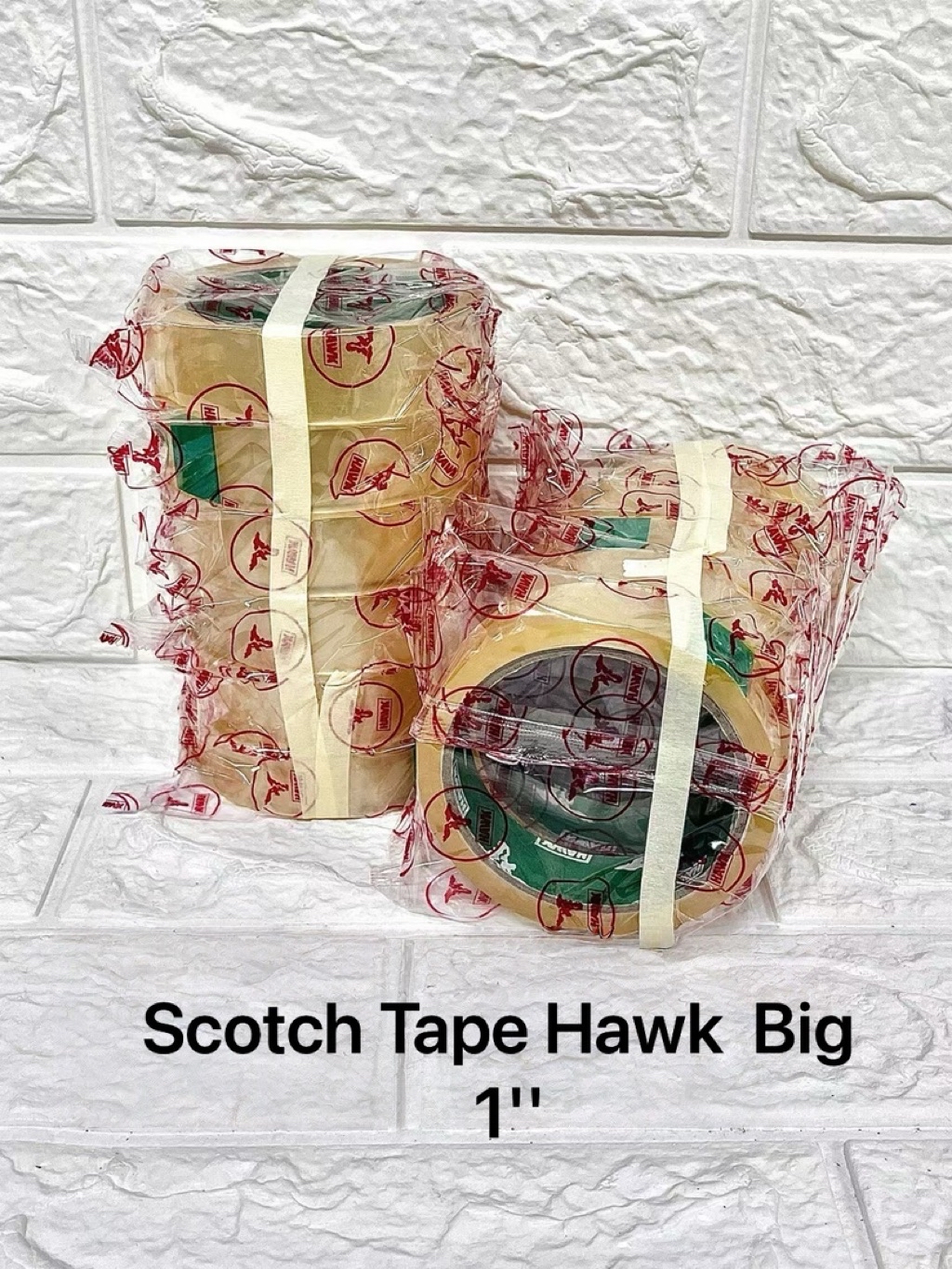 Scotch Tape Hawk Big Armak Small Per Pack 3/4'' 1/2'' 1'' | Shopee ...