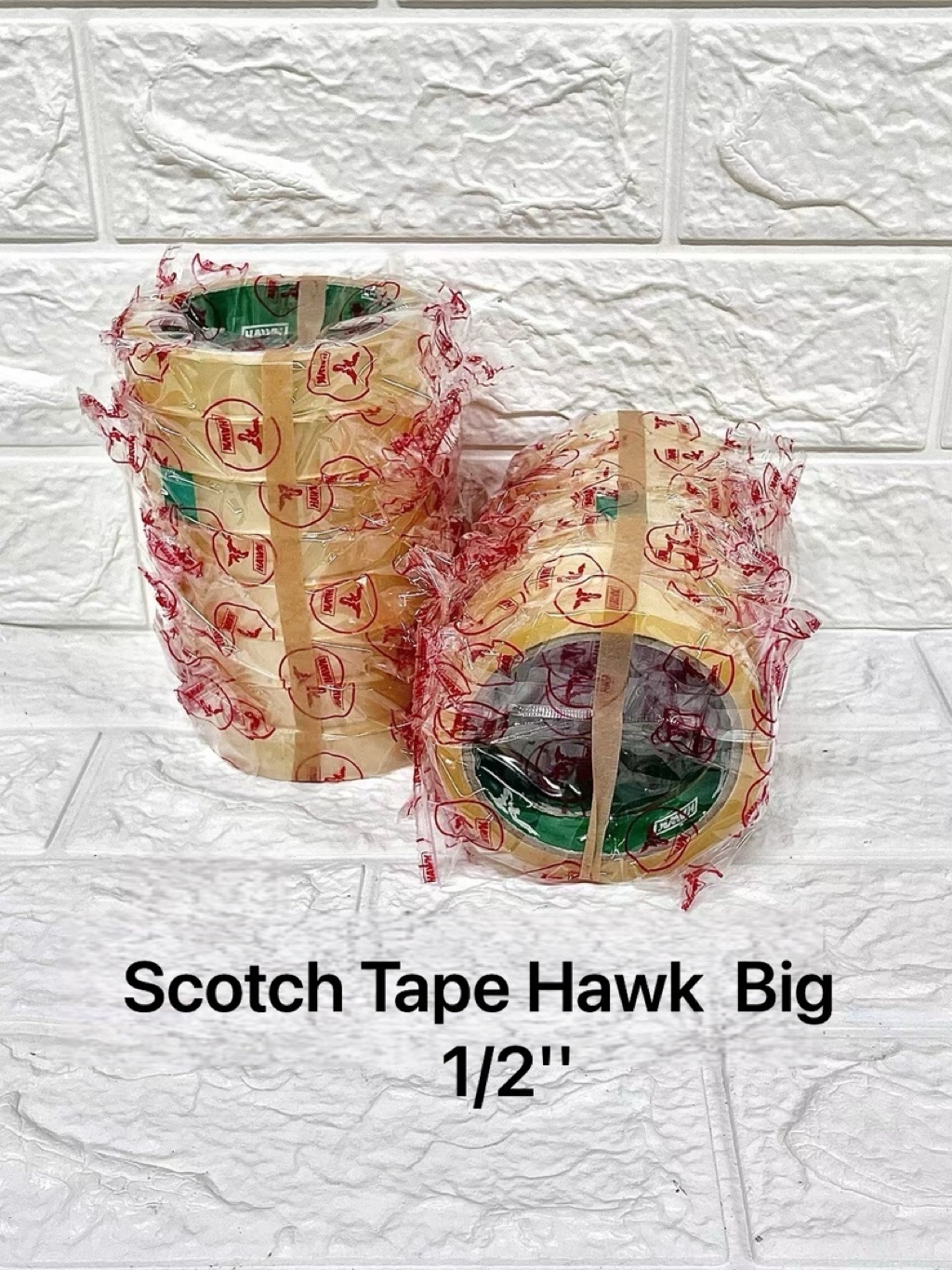 Scotch Tape Hawk Big Armak Small Per Pack 3/4'' 1/2'' 1'' | Shopee ...
