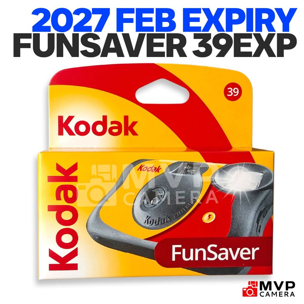 KODAK Disposable Funsaver Film Camera – Daylight Power Flash TRI X 400 ...