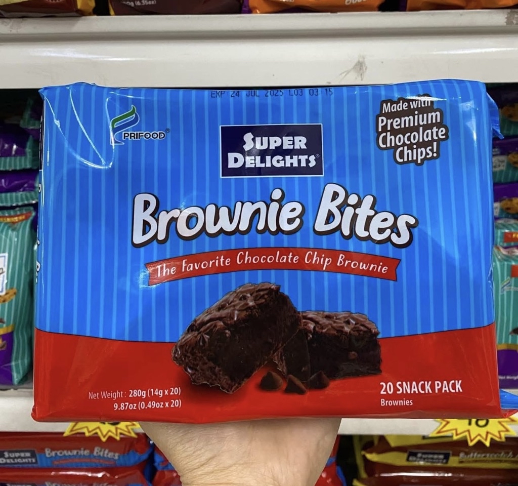 SUPER DELIGHT BROWNIESCOTCH BITES (20pcs/280g) SNACKS | Shopee Philippines