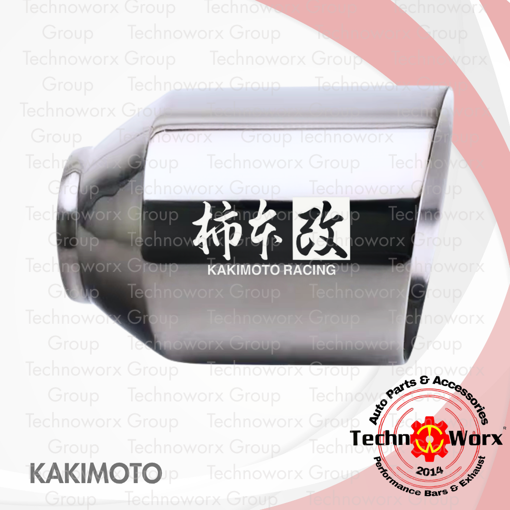 Greddy HKS Muffler Tip GUN METAL BLACK Exhaust borla magnaflow kakimoto ...