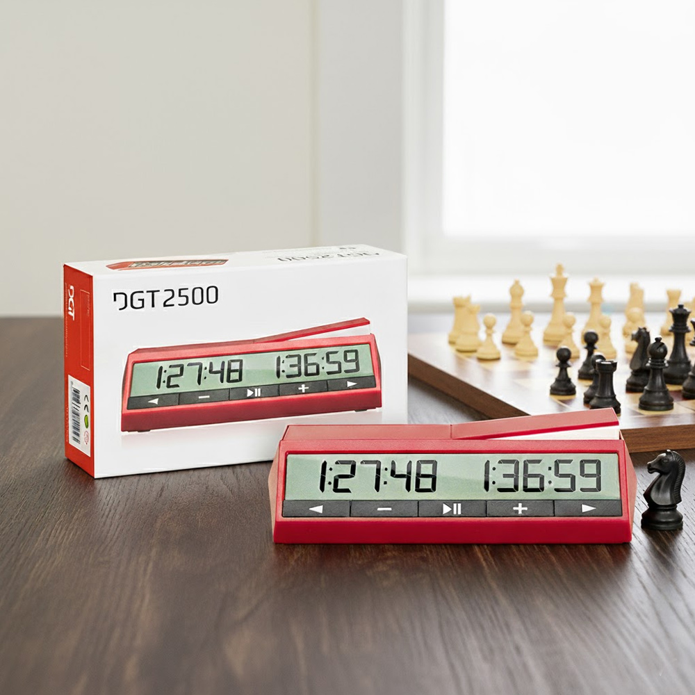 DGT | Digital Chess Game Clock - FIDE Approved (DGT-2500) | Shopee Philippines