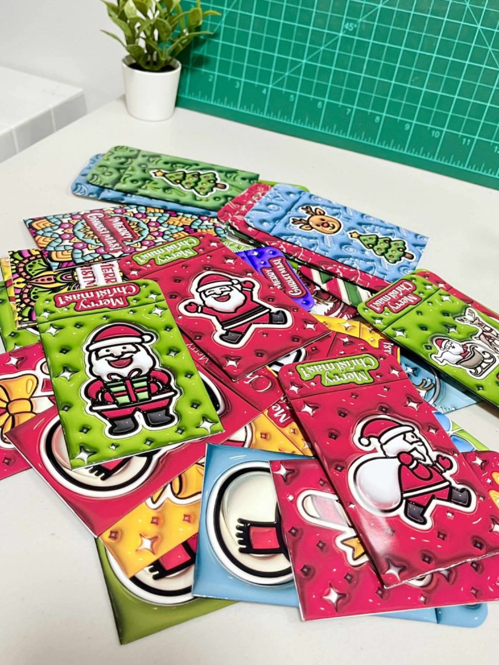 3D Glossy Ampao for Christmas 2025 para sa mga inaanak Money Envelopes ...