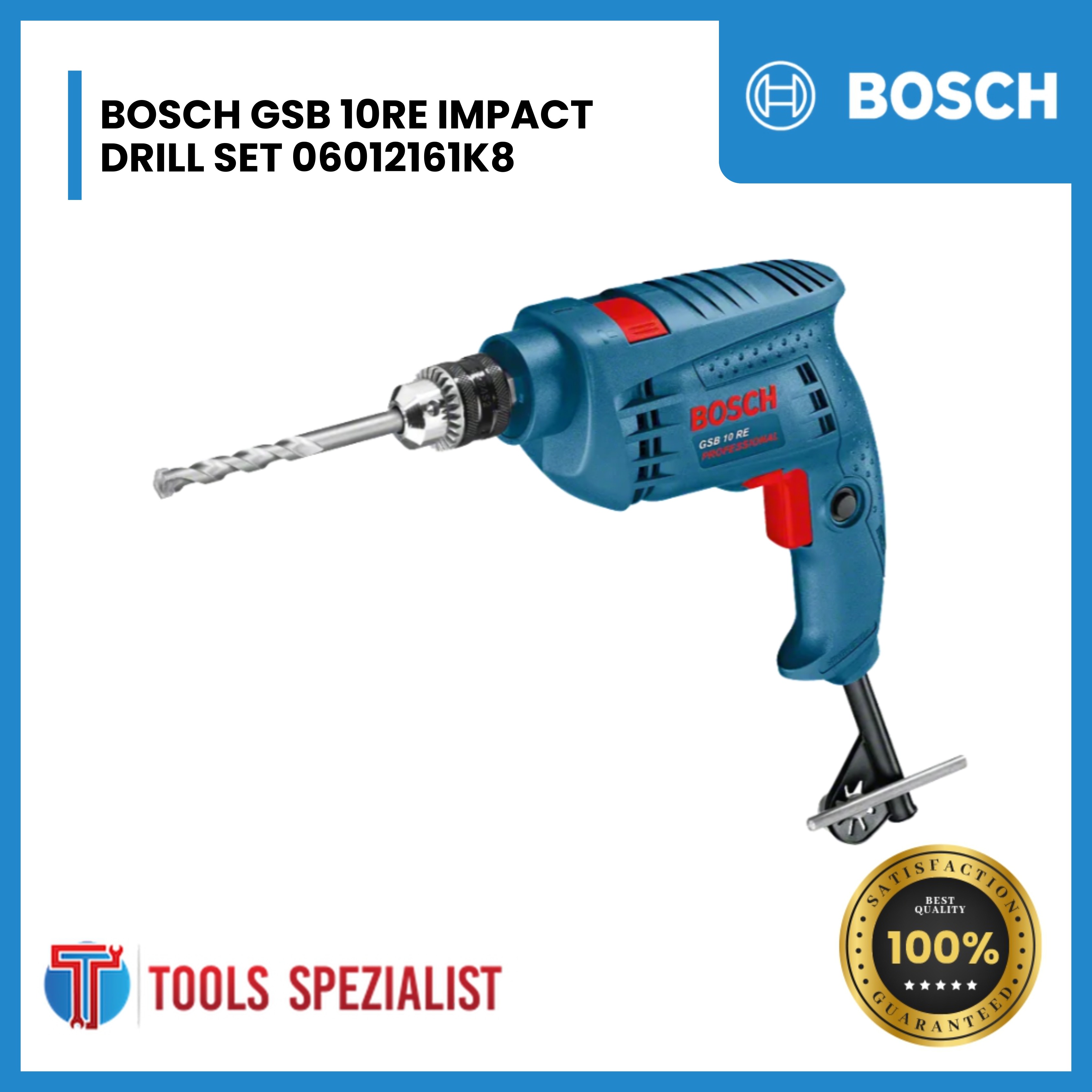 BOSCH GSB 10RE IMPACT DRILL SET 06012161K8 | Shopee Philippines