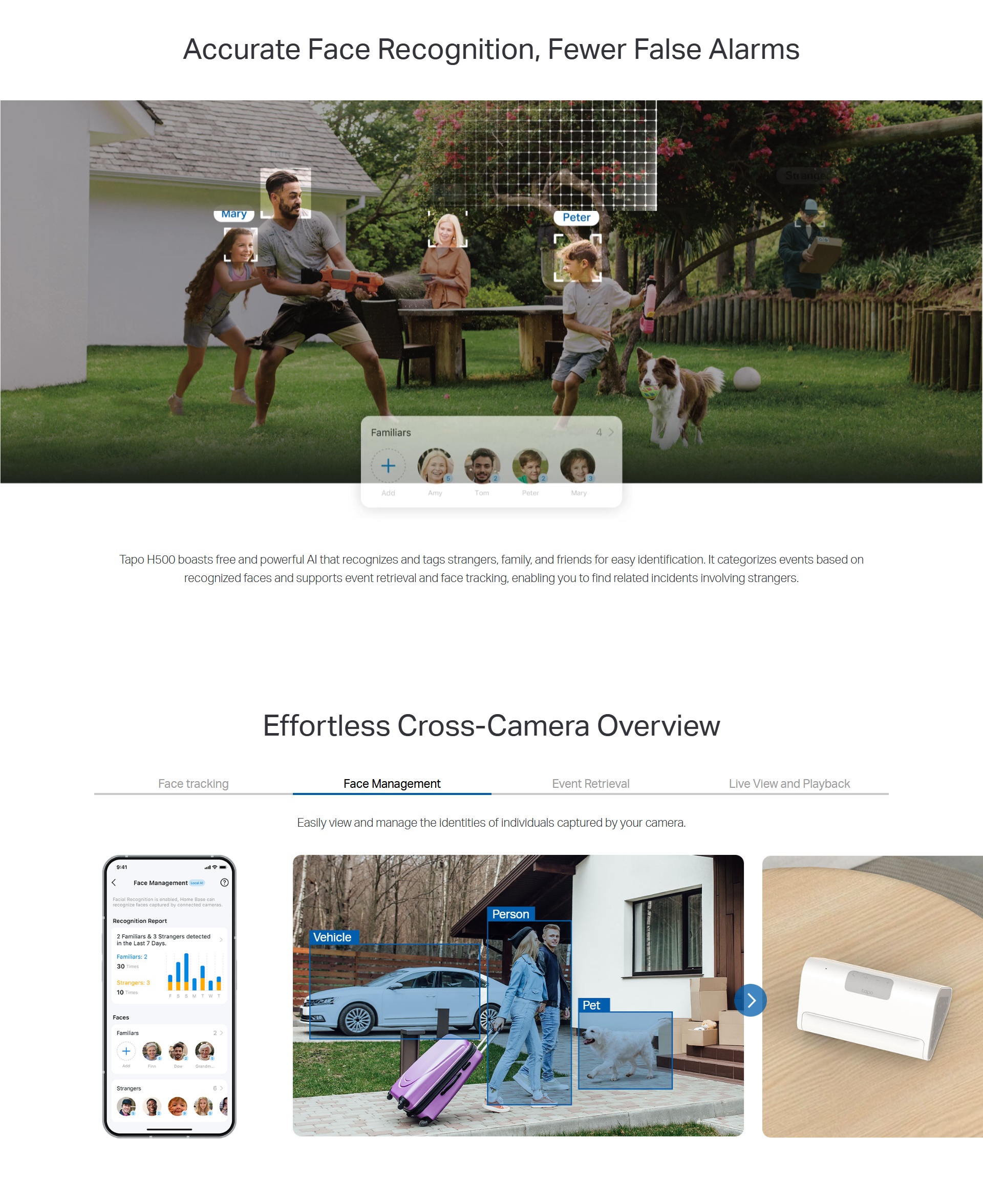 TP-Link Tapo H500 Smart HomeBase 3D Dashboard Doorbell Voice Call Smart ...