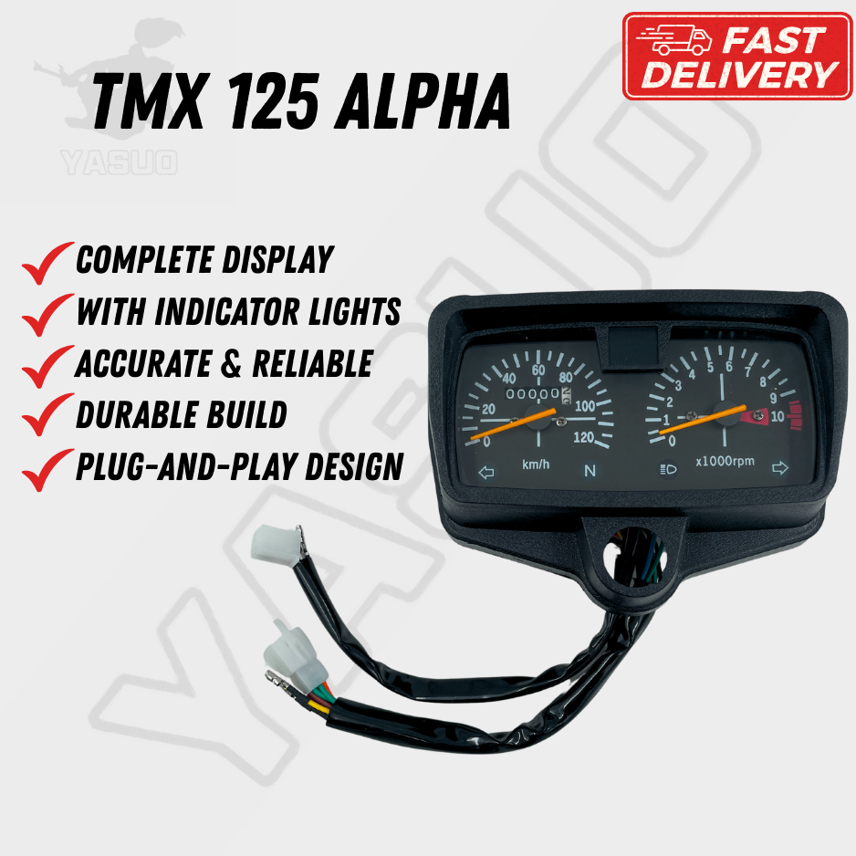 Speedometer Set / Meter Gauge Assembly for Honda TMX 125 Alpha – High ...