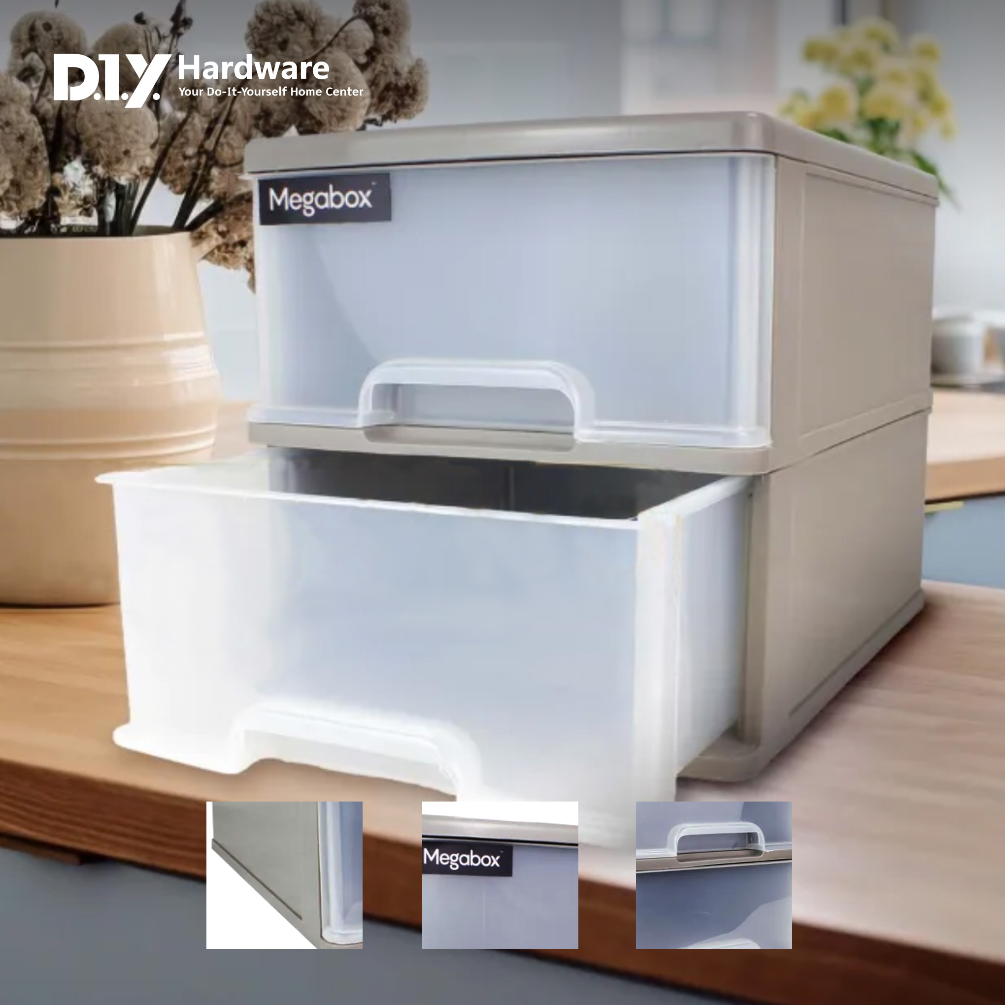 MEGABOX by DIY Hardware Document Drawer 2 Layer MG-330 | Shopee Philippines