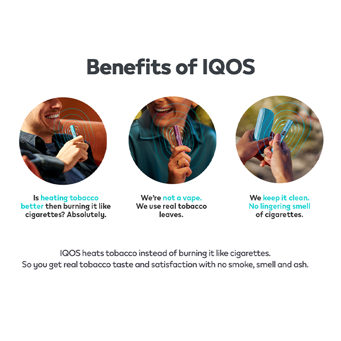 IQOS ILUMA i One | Heat-not-Burn Device Set with Charging Cable (100% ...