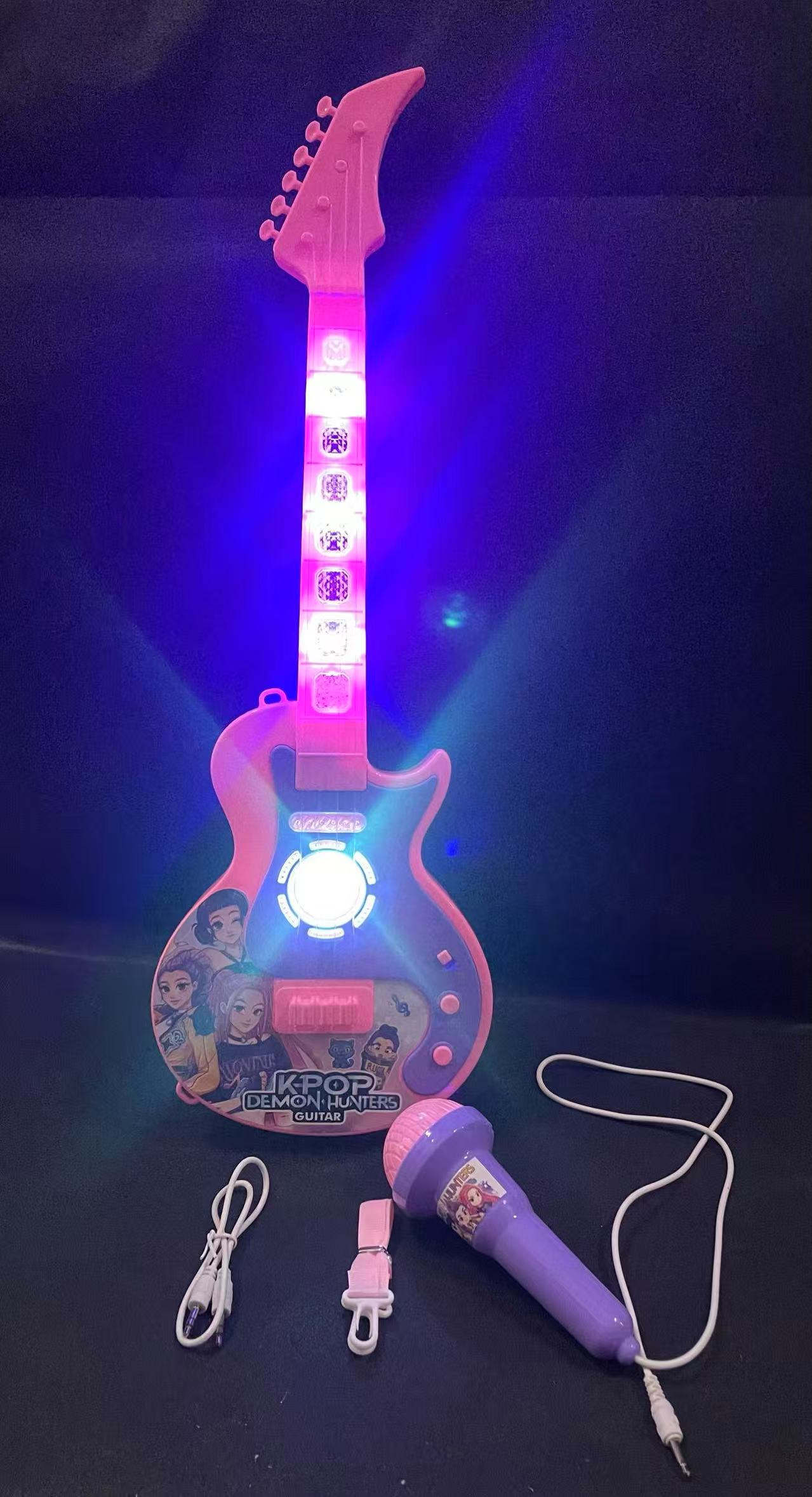 UG Kpop huntrixx guitar microphone toy | Shopee Philippines