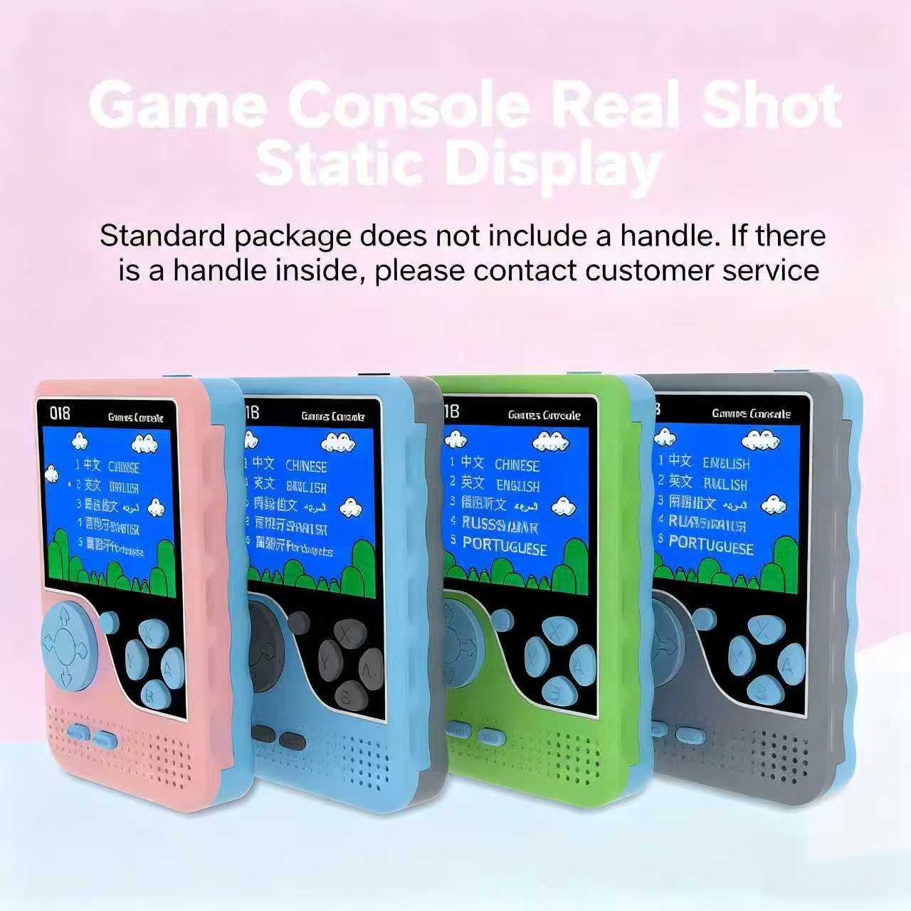Gameboy Handheld Video Game 618 Classic Games 3.5" Color Screen ...