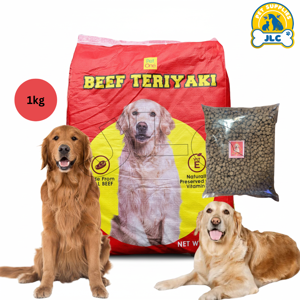 1kg BEEF TERIYAKI Repacked Dog Food Dry Food Pet Essential JLC Pet ...