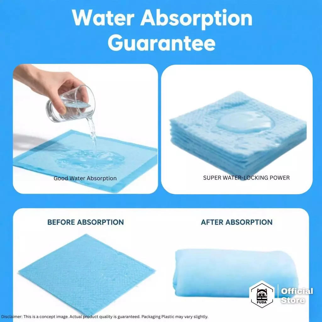 N568 Dog Training Pad Pet Wee Pee Poop Pads Urinal Disposal 100% ...