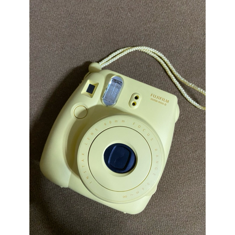Import FUJI INSTAX MINI 8 INSTANT YELLOW COLOR CAMERA Limited | Shopee ...