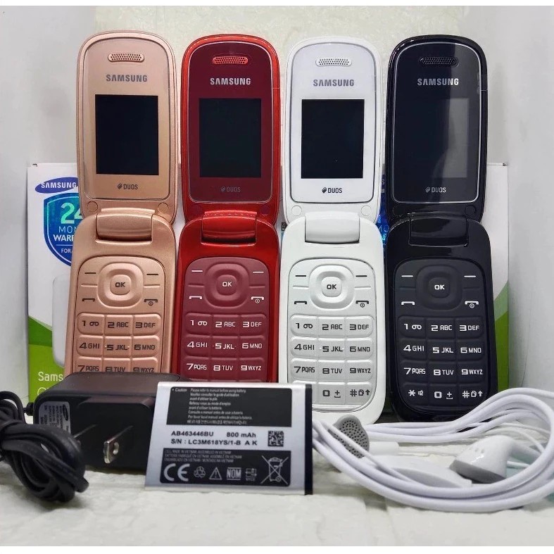 Original Brand new E1272 Flip Phone Keypad cellphone Basic Phone Dual ...